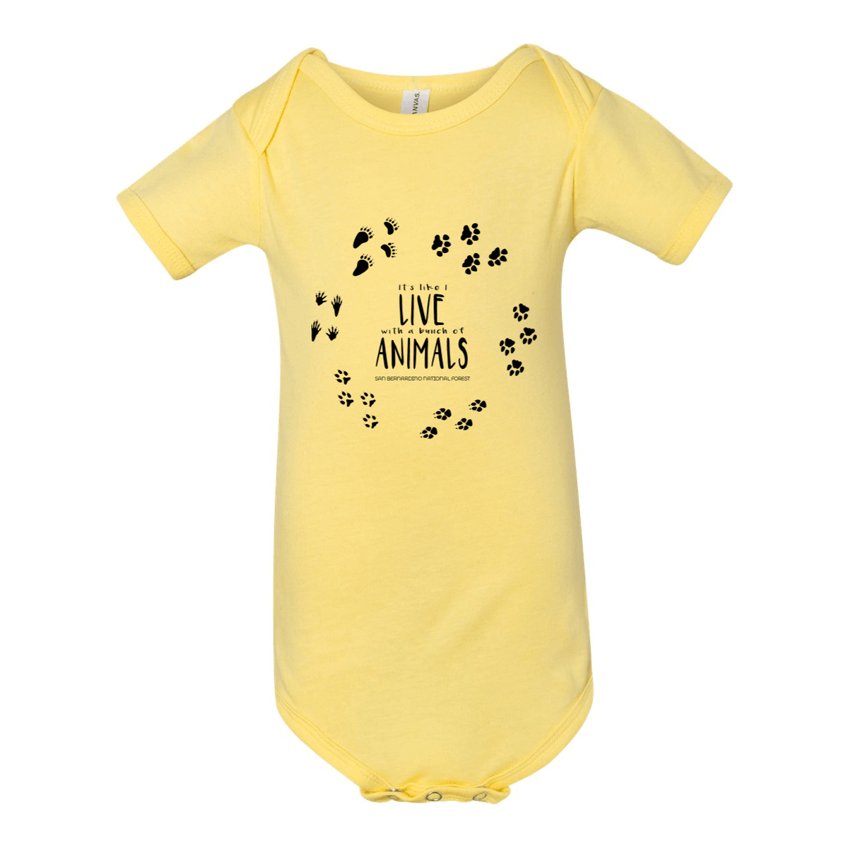 I Live with Animals - Onesie – Wears The Mountain