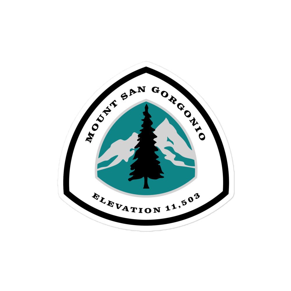 PCT Pacific Crest Trail Sign: Mt San Gorgonio - Sticker – Wears The ...