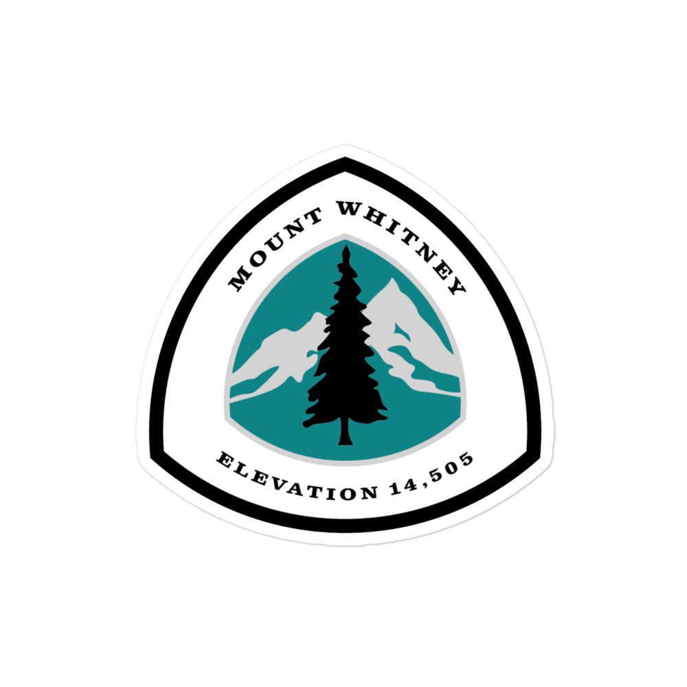 PCT Pacific Crest Trail Sign: Mount Whitney - Sticker – Wears The Mountain