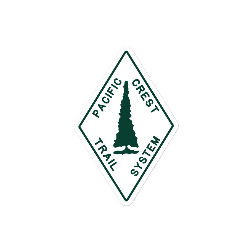 PCT Pacific Crest Trail Trail Marker - Sticker – Wears The Mountain