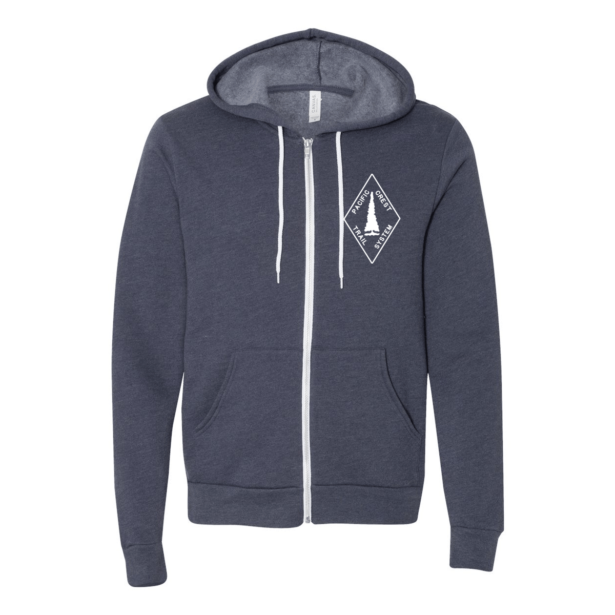 PCT Pacific Crest Trail Trail Marker - Zip up Hoodie – Wears The Mountain